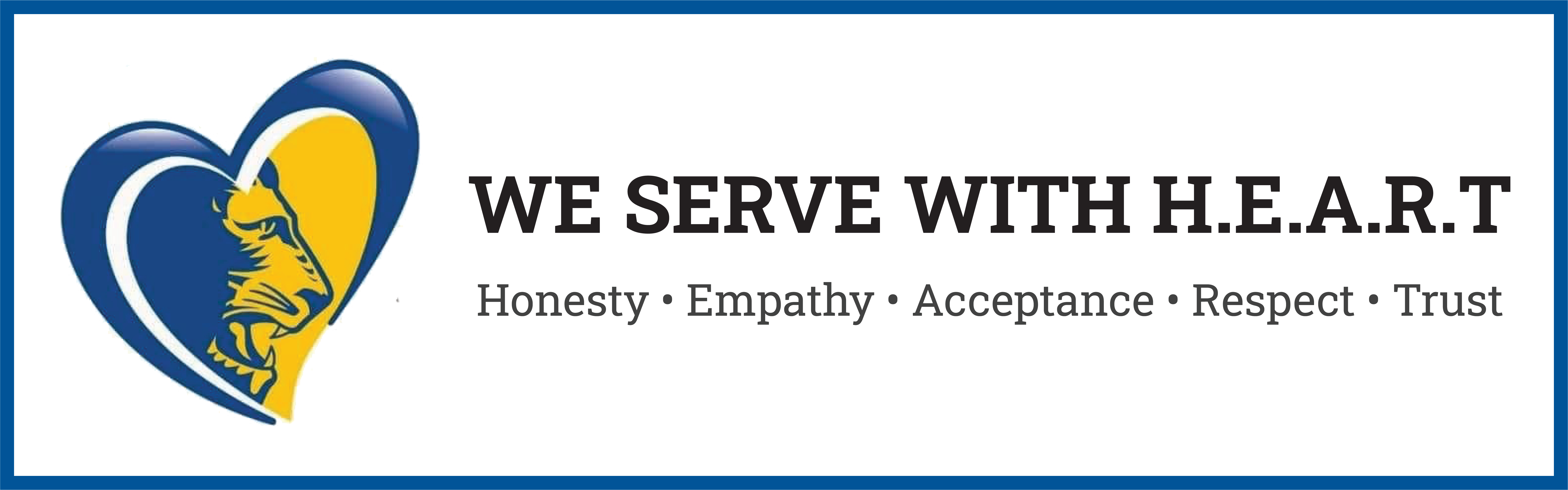 Lions International motto is TOGETHER WE SERVE